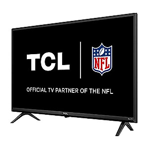 TCL 32" Class 3-Series HD 720p LED Smart Roku TV - 32S355, Black