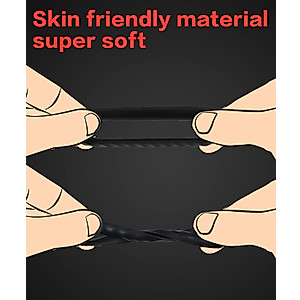 Dovelo Silicone Penis Rings kit, 4 Different Sizes Cock Rings for Men Sex Toy, Adult Sex Toys & Games