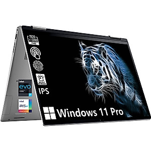 Dell Inspiron 7620 2-in-1 Business Laptop, 16" WUXGA Touchscreen, 12th Gen Intel Evo i7-1260P, Windows 11 Pro, 64GB RAM, 2TB SSD, Backlit Keyboard, Fingerprint Reader, Type-C, Long Battery Life
