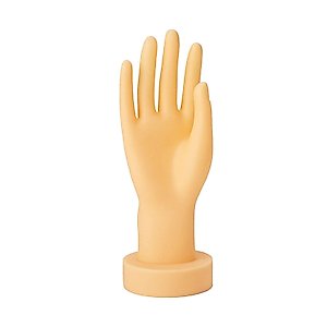 Multipurpose Hand Model Support Rack Bracelet Holder Jewelry Display Stand for Chain Jewelry Store Countertop Exhibition Showcase, Skin Color