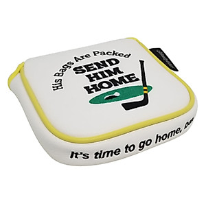 ReadyGOLF Send Him Home Embroidered Putter Cover XL Mallet