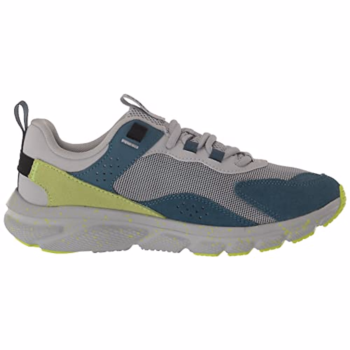 Under Armour Men's Charged Verssert Speckle Running Shoe, (103) Mod Gray/Lime Surge/Black, 12