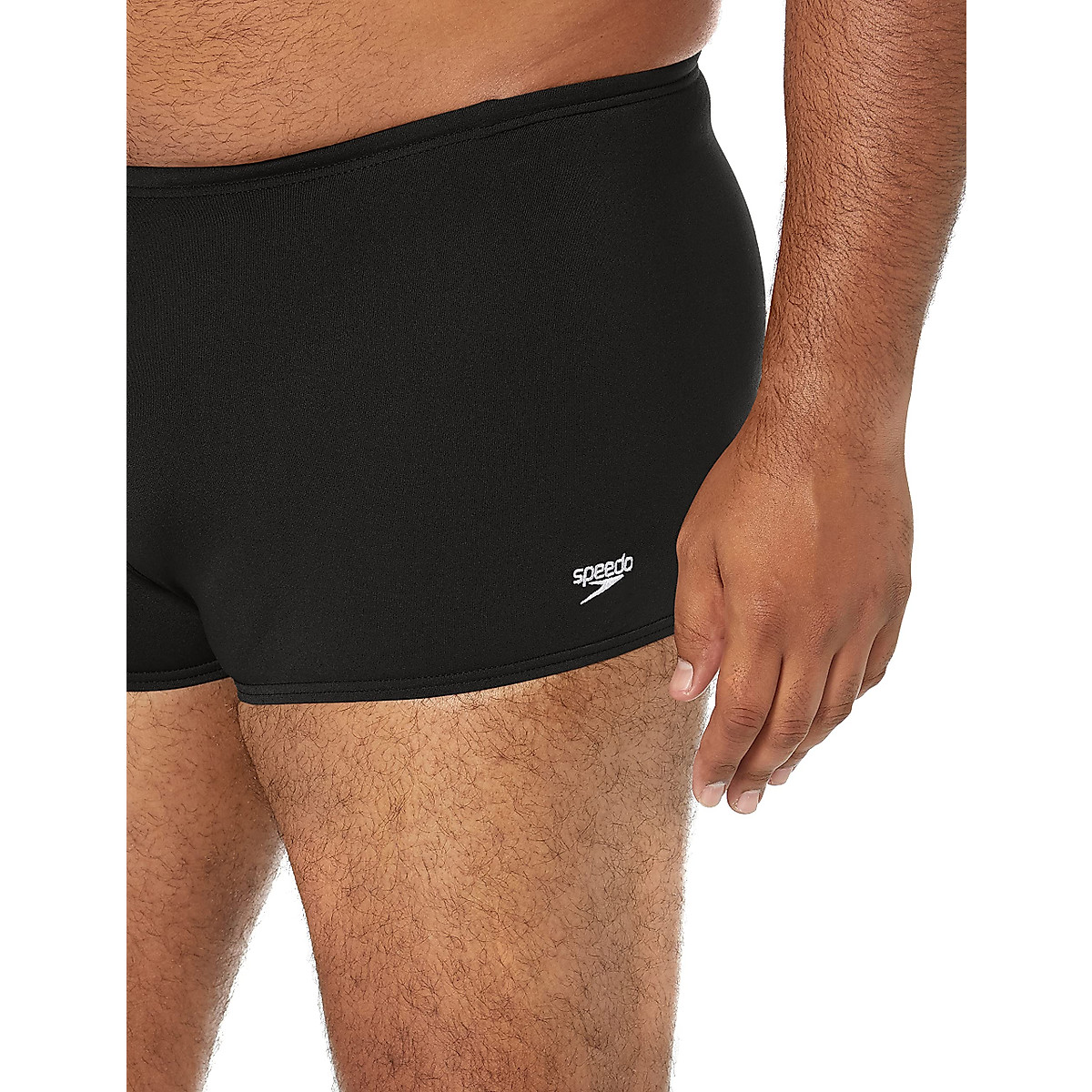 Speedo Men's Swimsuit Square Leg Endurance+ Solid