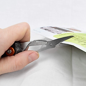 AceCamp 11-in-1 Compact Multi-Tool Pocket Knife, Blade, Saw, Scissors, Corkscrew, Nail File, Screwdrivers, Small Pick, Thread Loop, Bottle and Can Opener