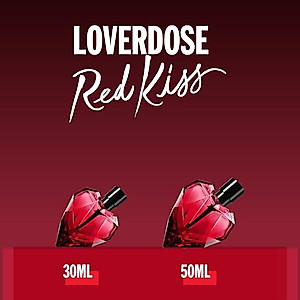 Diesel Loverdose Red Kiss Eau de Parfum Spray Perfume for Women, 1.7 Fl. Oz.