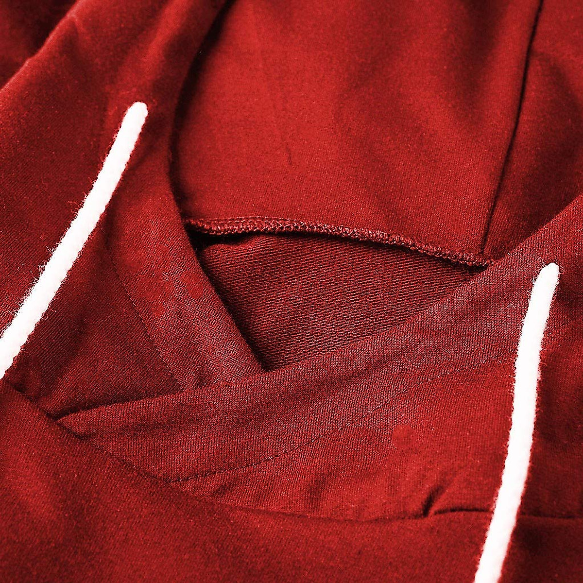 Womens Casual Hooded Sweatshirt Loose Drawstring Pullover Hoodies Plus Size Cowl Neck Long Sleeve Hoodie Blouses