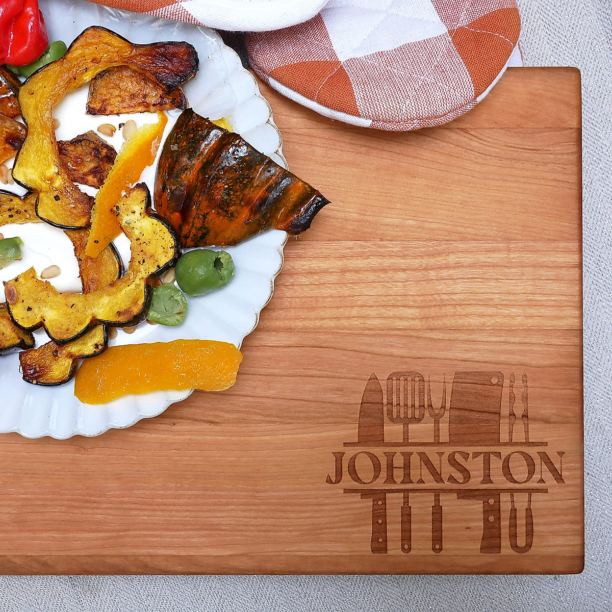 Engraved Cutting Boards Personalized Wooden Gift for Kitchen - Unique Custom Designs & Different Sizes - Personalized Engraved Wood Custom Cutting Boards for Weddings, Anniversaries & Housewarmings