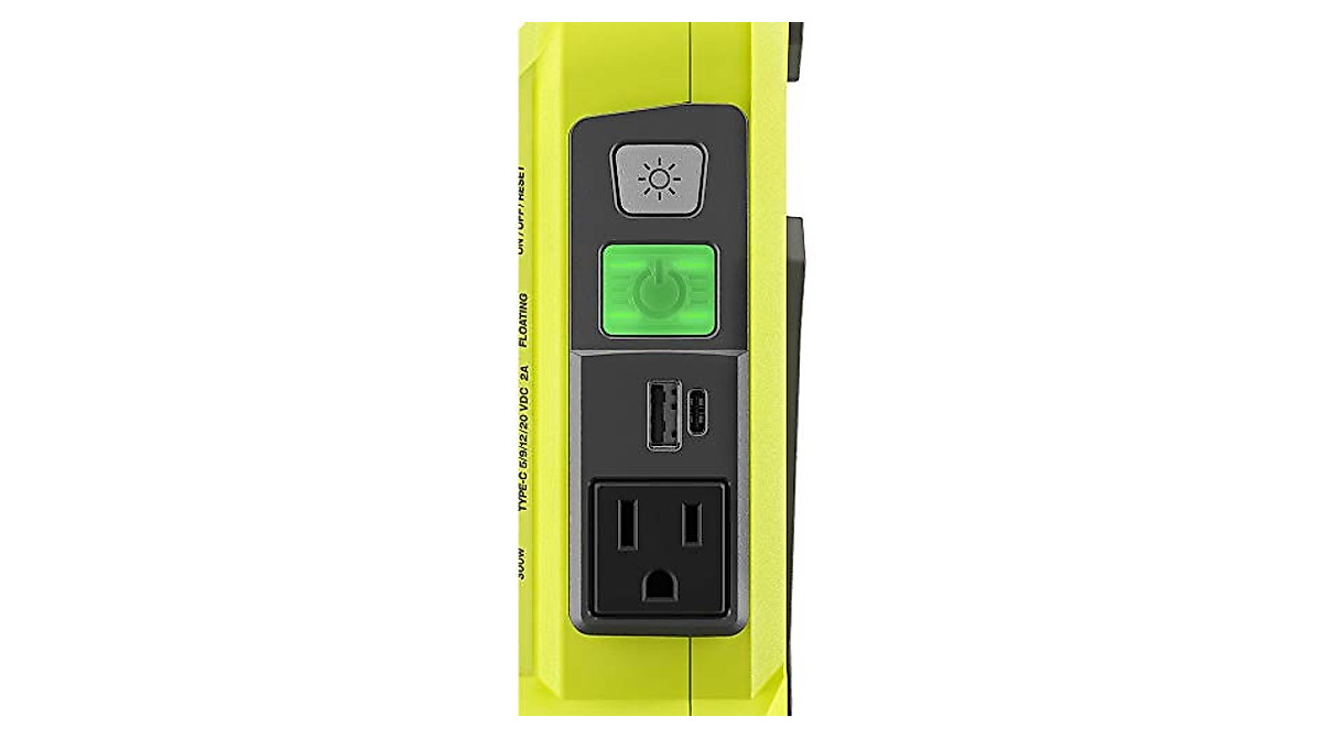 RYOBI 300-Watt 40V Inverter for Portable Power & Electronics