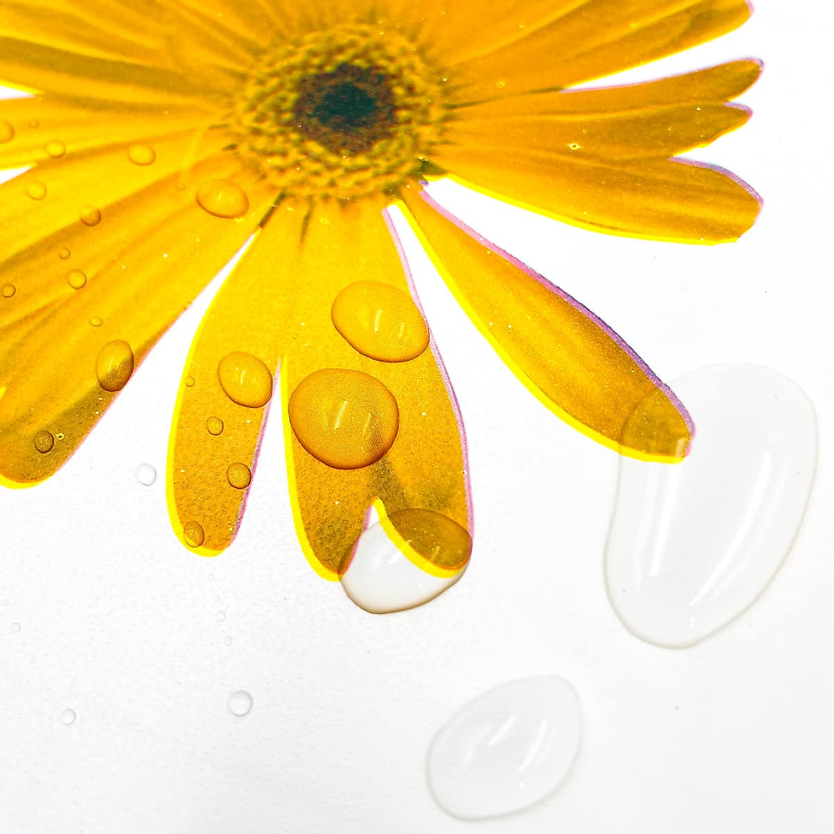 Yifely Peel & Stick Shelf Liner Removable Countertops Paper for Covering Apartment Old Drawer Cabinets, Yellow Daisy, 17.7 Inch by 9.8 Feet