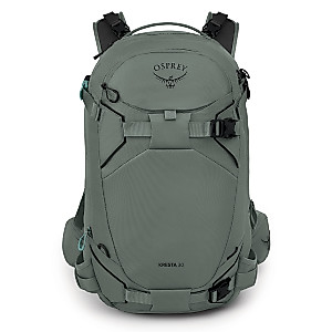 Osprey Kresta 30L Women's Ski Backpack, Pine Leaf Green