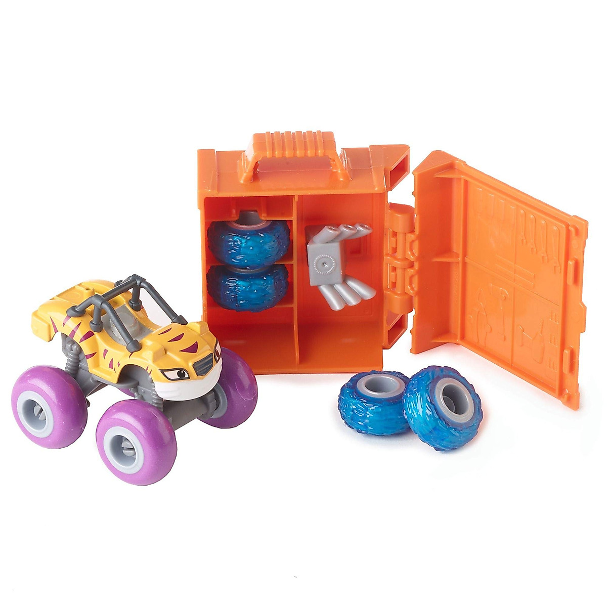 Fisher-Price Nickelodeon Blaze & the Monster Machines Tune-Up Tires, Stripes