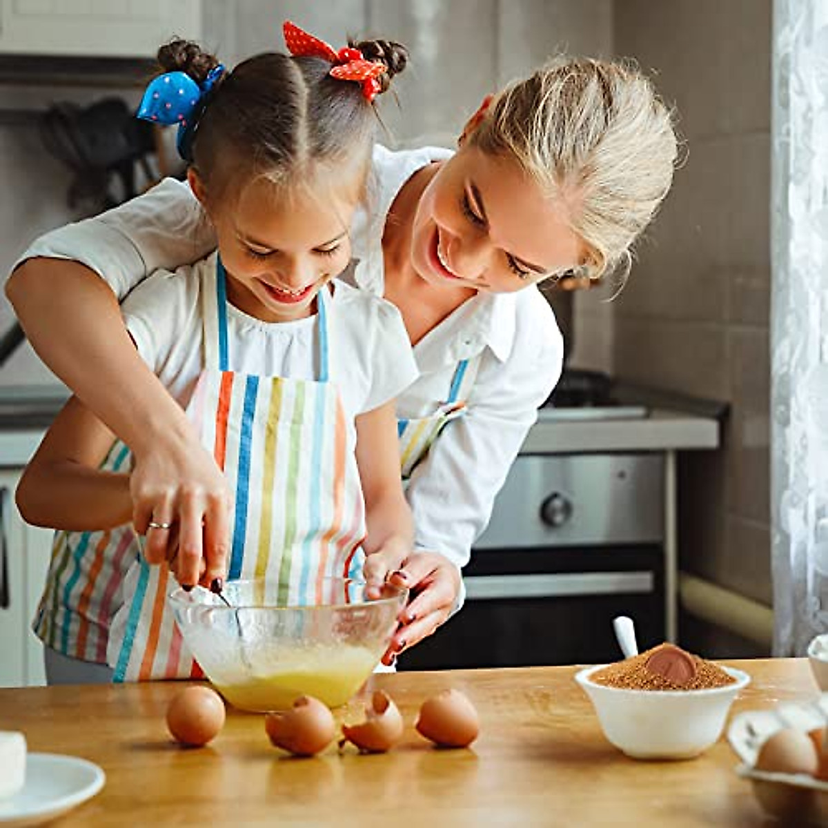 HUWLUIWA Brown Sugar Saver with Dinosaur Design, Sugar Softener For Food Storage, Terra Cotta Disc Sugar Keeper to keep Food Moisture, Set of 6 (Green Box)