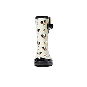Western Chief Waterproof Mid Rain Boot Chicken Roost 9 M