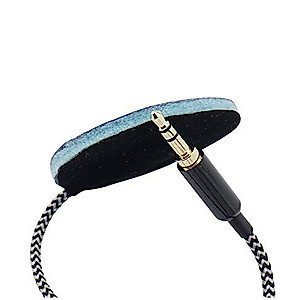 CozyPhones Fleece Sleep Headphones - Over Ear Headphones from Ultra Thin Earphones for Side Sleepers, Meditation, Running, Laptop, and Phone - Black