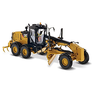 Diecast Masters 1:50 Caterpillar 12M3 Motor Grader | High Line Series Cat Trucks & Construction Equipment | 1:50 Scale Model Diecast Collectible | Diecast Masters Model 85519