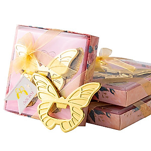 Wxzumg 15 Packs Butterfly Bottle Openers with Gift Box for Wedding Party Favors，Creative Baby Shower Gifts，Decorations or Bridal Shower Souvenirs for Guests