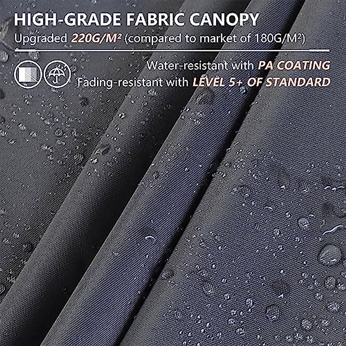 MUPATER 10'x 13' Aluminum Outdoor Pergola Gazebo with Sun Shade Canpony, Premium Pergola Garden Shelter with Retractable Canopy for Garden Porch Backyard,Grey