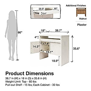 Mr. Kate Neely Slide Out Desk, Walnut