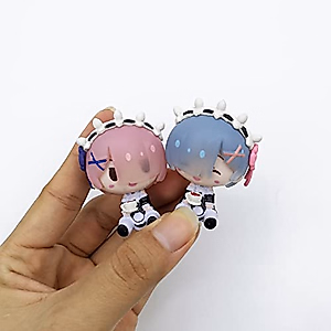 Anime Figure 7pcs/Set Anime Action Figures Girls Toys Collectible Doll Set Anime Statues Anime Stuff (yishijie Set)