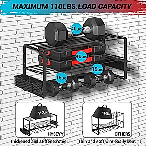 HYSEYY Power Tool Organizer Heavy Duty Garage Organization and Storage for Handheld & Power Tools | Drill Holder Wall Mount | Tool Holder Wall Mount for Garage, Workshop