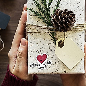 Small Business, Handmade Sticker,Packaging Sticker (Red love da)