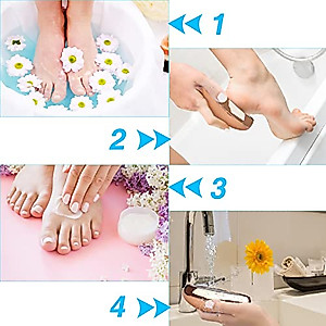 AirOpen Callus Remover for Feet, Safe and Durable Nano Glass Foot File with Storage Bag, Professional Foot Care for Dead Skins, Foot Calluses, Foot Corns and Foot Cuticles (Gold)