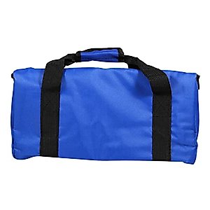 INOOMP Insulated Bag Collapsible Basket Coffee Cooler Outdoor Basket Food Delivery Backpack Beverage Delivery Carrier Insulated Shopping Bags Lunch Insulated Bag Food Delivery Bag Blue