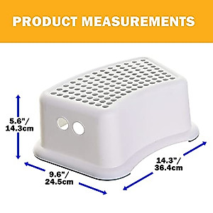 Dreambaby Step Stool for Kids - Non-Slip Base and Contoured Design for Toilet Potty Training and Sink Use