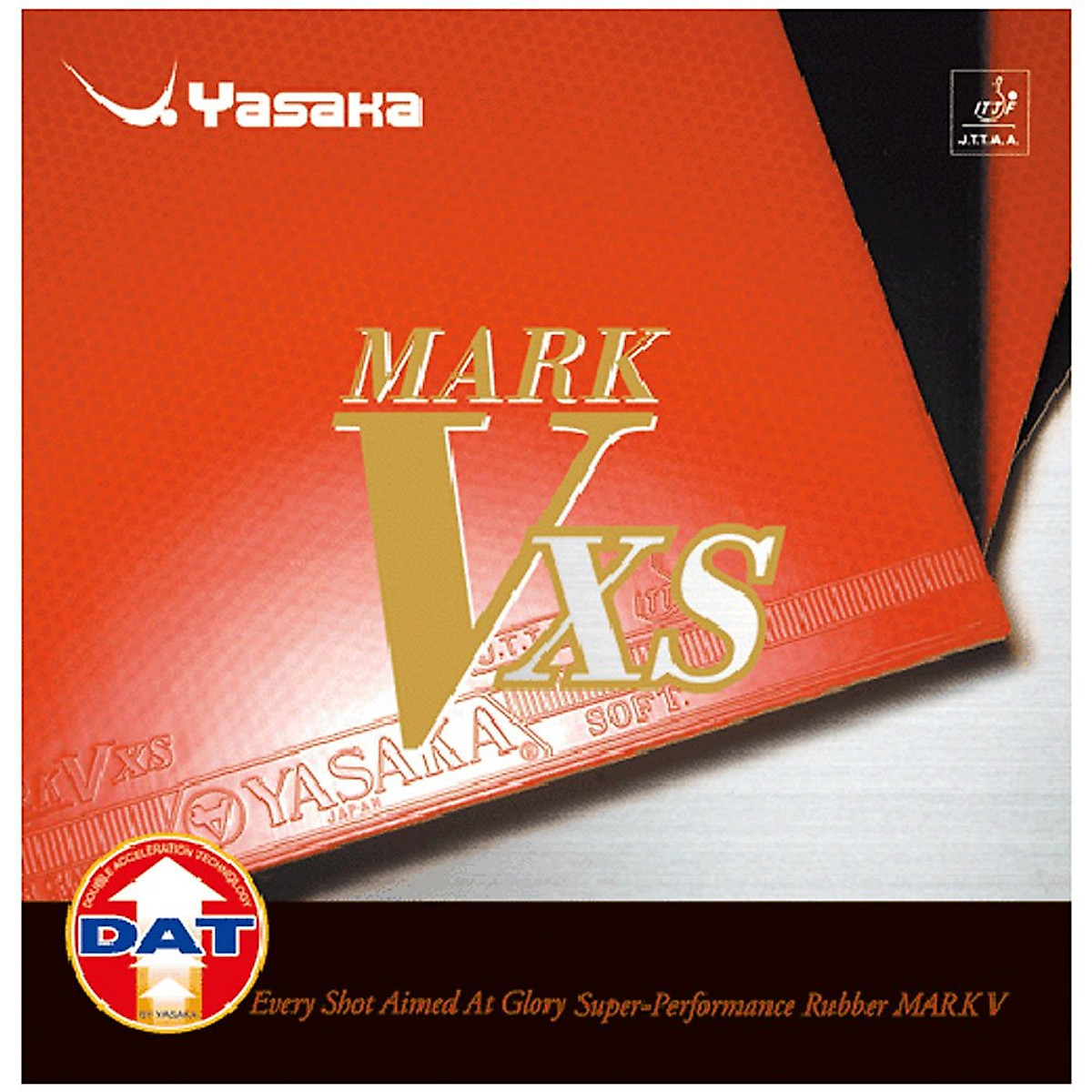 Yasaka Mark V XS Color-Red,Thickness-2.0mm