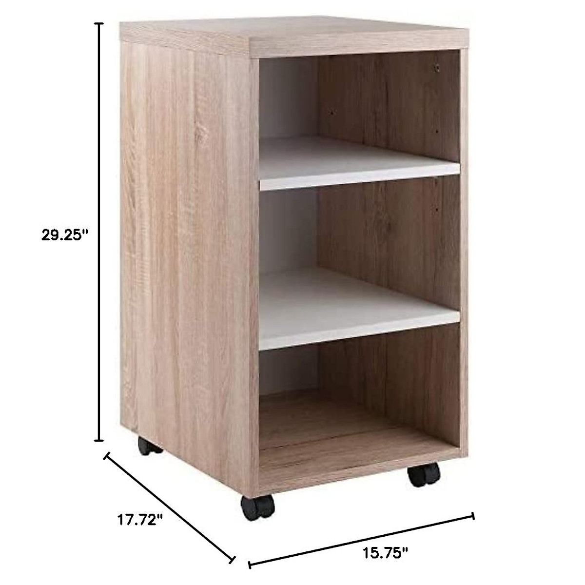 Winsome Wood Kenner Home Office, Reclaimed Wood