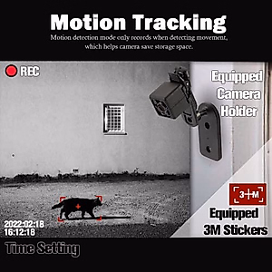 Hidden Spy Camera Mini Wireless Small 1080P Security Camera Camaras Espias Ocultas Motion Activated Detection Night Vision Small Indoor Outdoor Nanny Cam for Cars Home Apartment Gift Exclude SD Card