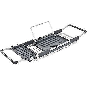 ToiletTree Products Aluminum Bathtub Caddy Tray