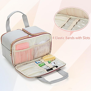 Damero Wearable Breast Pump Bag Compatible with Elvie Breast Pump and Most Medela Electronic Pumps, Tote Bag for Wearable Breast Pump, Pump Parts and Ice Pack, Patent Design