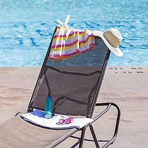 Beach Towel Clips for Beach Chairs Cruise, Strong Grip Clothes Pins Non-Slip Pool Chair Clips Plastic Quilt Drying Clip for Laundry Towel Clothes Blankets Set of 8, with Drawstring Bag(Blue+Khaki)