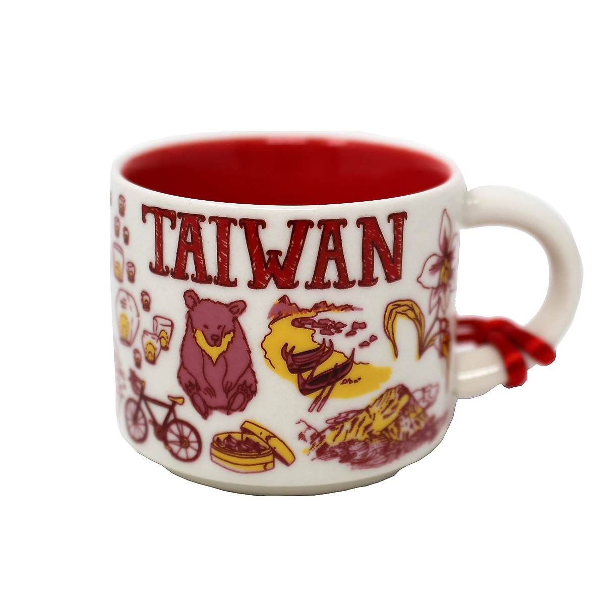 Starbucks Been There Series Taiwan Ceramic Demitasse Ornament Mug, 2 Oz