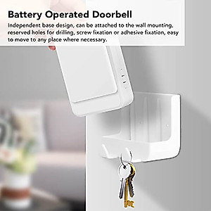 keshow Doorbell Operating Kit Newborn Deaf Mute Services Caller Soother Battery Powered Portable Doorbell Kit