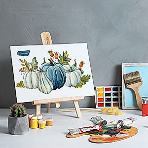 Jekkis 16 Inch Table Top Easel for Painting, 3 Packs Wooden Easel, Tabletop Display Easels, Art Craft Painting Easel Stand for Kids Artist Adults Students Classroom