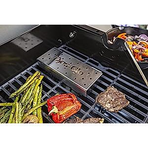 Dyna-Glo DG9SB-D Stainless Steel Hinged SS Smoker Box, Silver