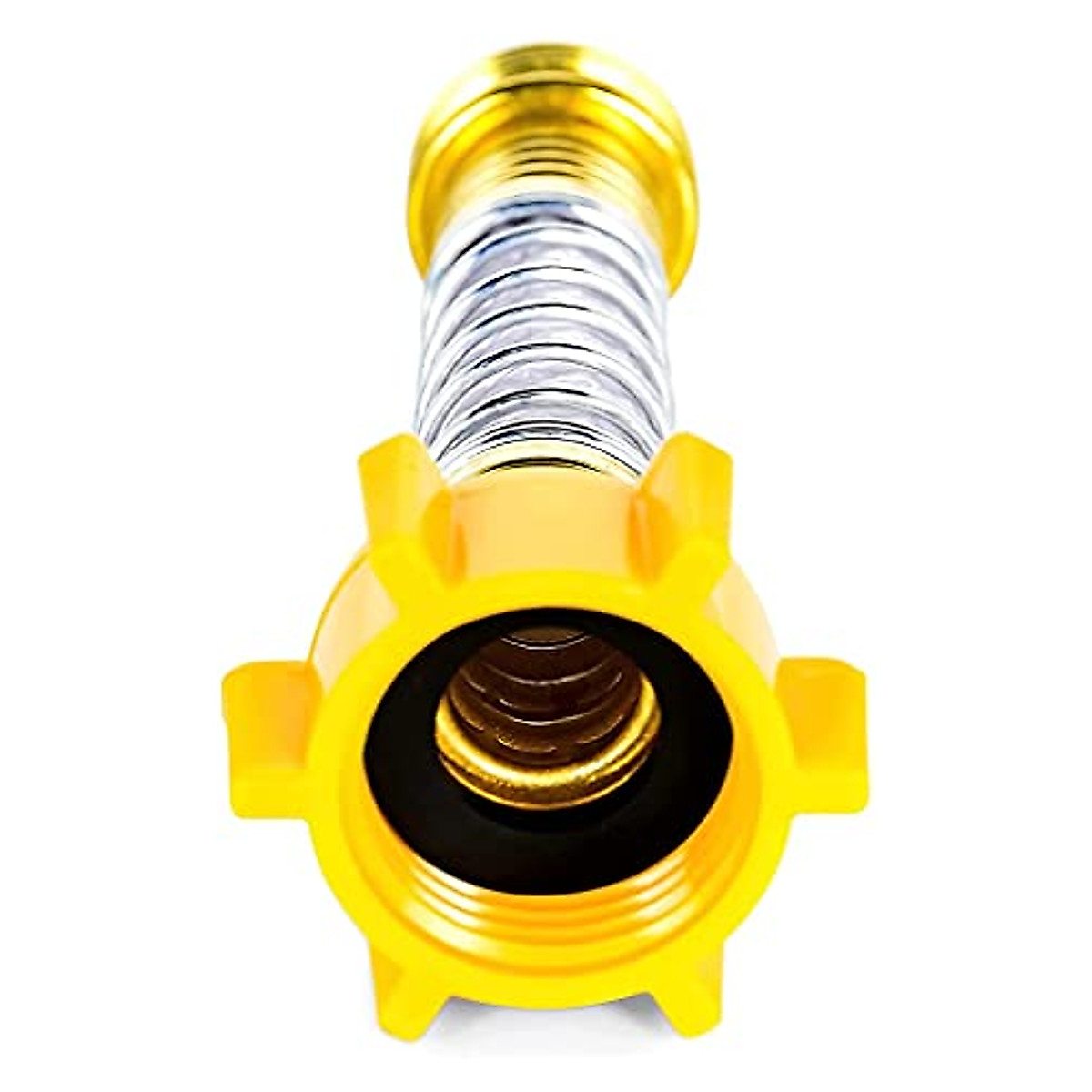 Flexible Hose Protector - Eradicate Hose Crimping at Hose Bib and Water Connections