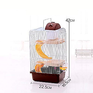 taimowei Pet Hamster Cage House Portable Mice Home Habitat Decoratio