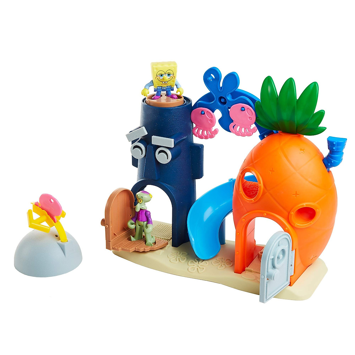 Fisher-Price Imaginext SpongeBob Bikini Bottom Playset, Preschool Toy for Kids 3 Years and Up