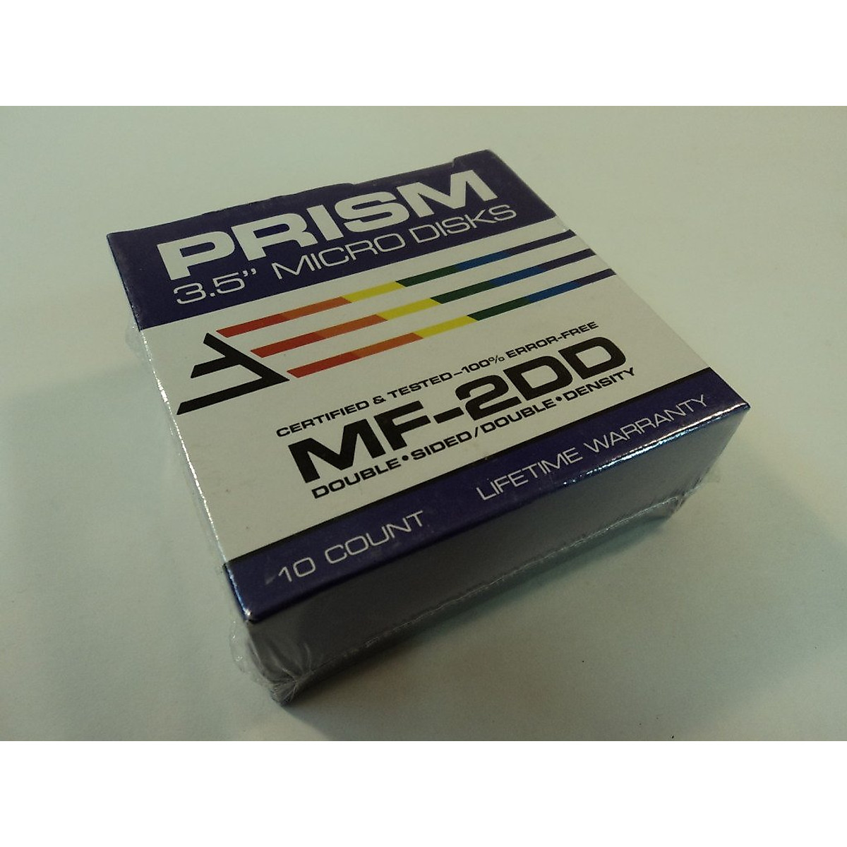 Prism MF-2DD 3.5 Inch Micro Disks 10 Count Double Sided Double Density 91051