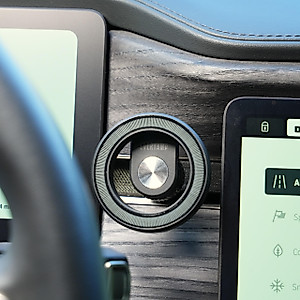 EveryAmp Phone Mount Dash Anchor with 17mm Magnet Mount for Rivian R1T & R1S 2022-2024 - Mount Cell Phones, Tablets, Microphones, Radar Detectors and More with No Screws or Adhesives - Patent Pending
