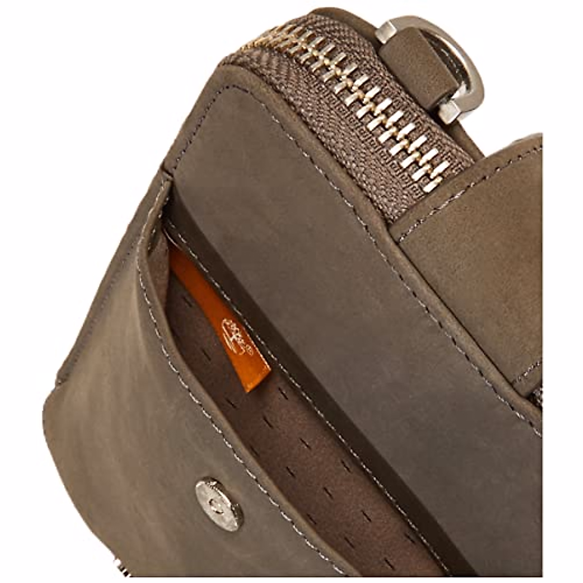 Timberland womens Wallet RFID Leather Crossbody Phone Bag, Castlerock (Nubuck), One Size US