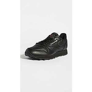 Reebok Men's Classic Leather Sneaker, US-Black, 13