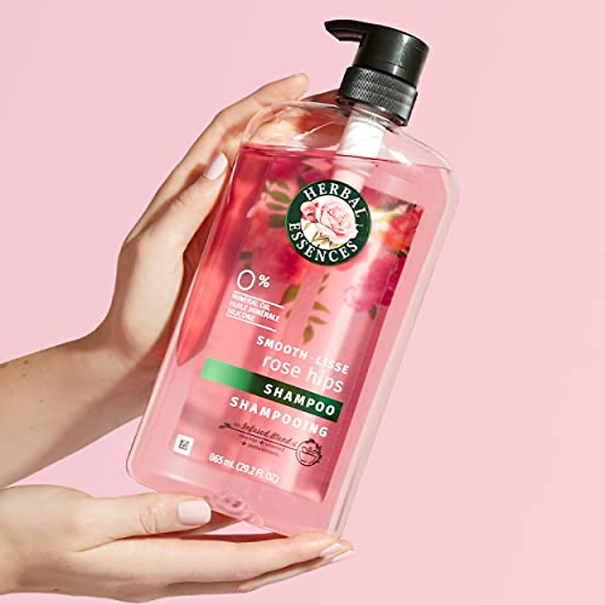 Herbal Essences Shampoo and Conditioner Set, Vitamin E, Rose Hips and Jojoba Extract, Smooth Collection, Bundle