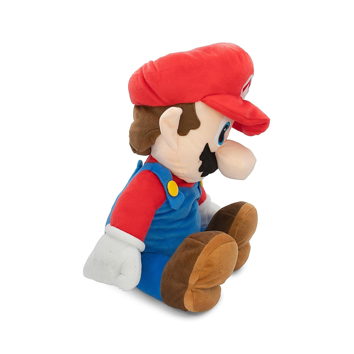 Super Mario Bros. The Real Thing 22-Inch Plush Pillow, Mario Plushie Toy | Decorative Pillows for Bed, Kids Room Essentials, Home Decor Accessories | Video Game Gifts And Collectibles