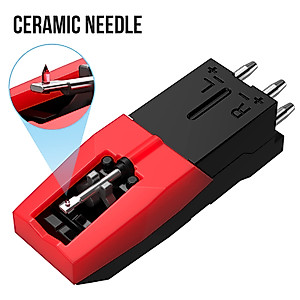 DIGITNOW Record Player Needles,3 Pack Replacement Stylus for Turntable,Upgraded Record Player Cartridge with Stylus Replacement for Vintage LP, Phonograph