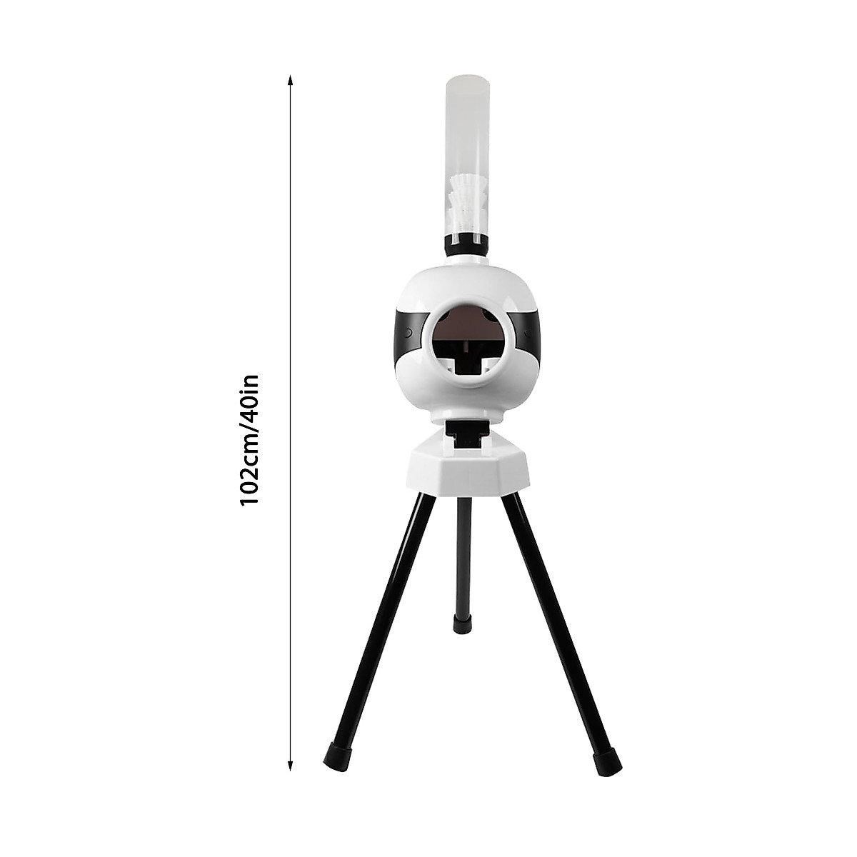 DNYSYSJ Portable Badminton Serve Machine, Automatic Badminton Pitching Machine Badminton Training Machine Automatic Shuttlecock Launcher for Indoor & Outdoor Training