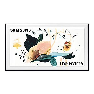 SAMSUNG 75-inch Class FRAME QLED LS03 Series - 4K UHD Dual LED Quantum HDR Smart TV with Alexa Built-in (QN75LS03TAFXZA, 2020 Model)
